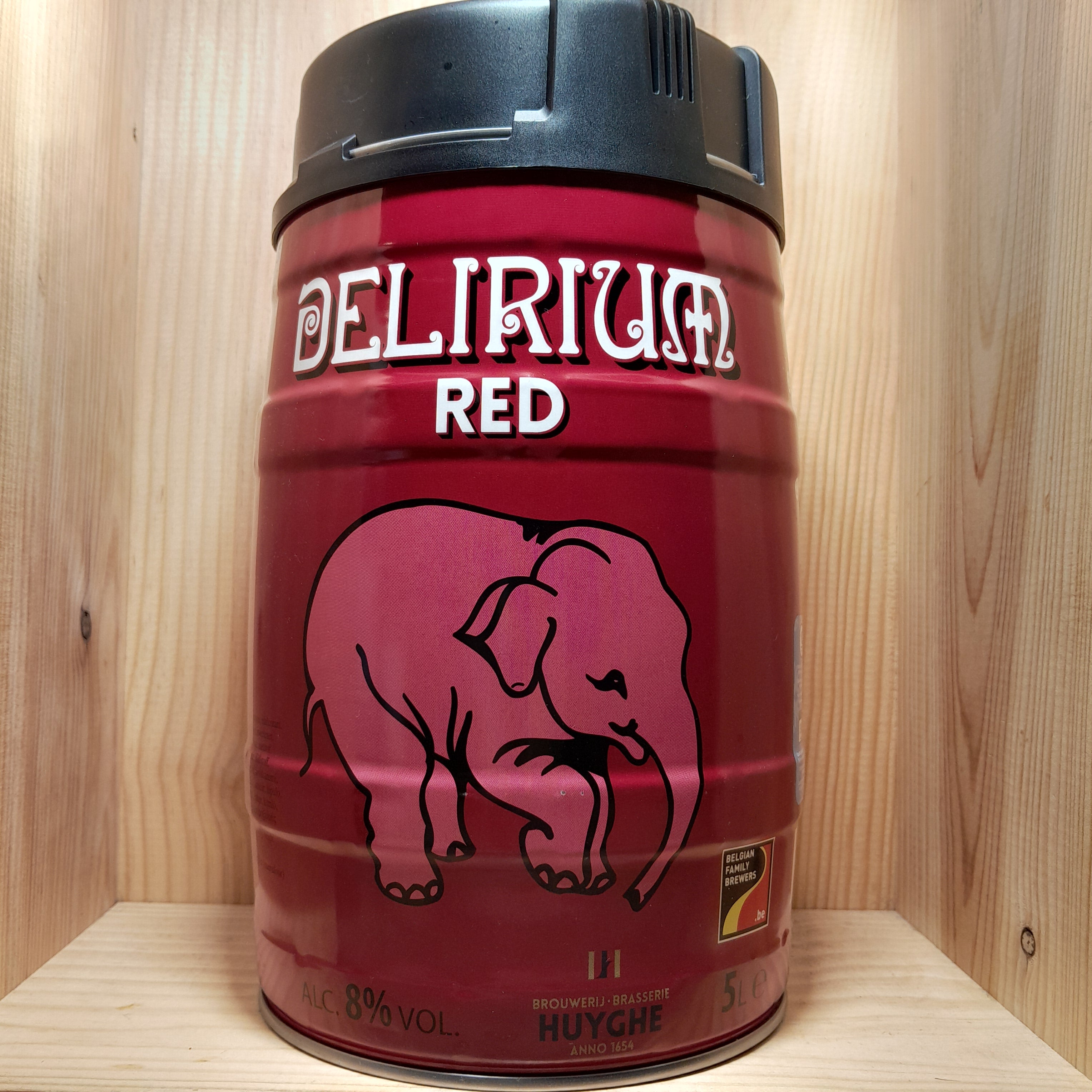 Delirium Red Mini Keg 5 Litre – Blackrock Cellar